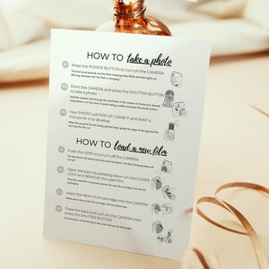 Instax Mini 11 Instant Camera All-in-one Instructions Sign, Instax Mini ...