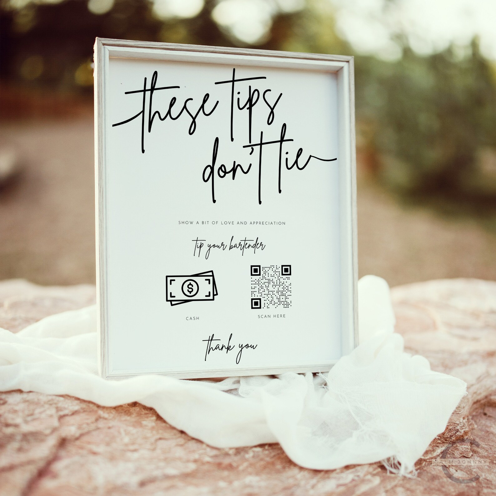 Tip Your Bartender Sign Template, Editable Feeling Tipsy Sign, Modern ...