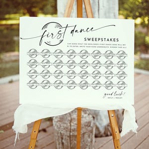 Wedding First Dance Sweepstake Vinyl Record, Personalized First Dance ...