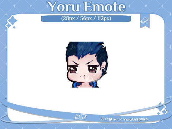 Valorant Yoru Angry Emote for Twitch/discord Twitch Emotes - Etsy
