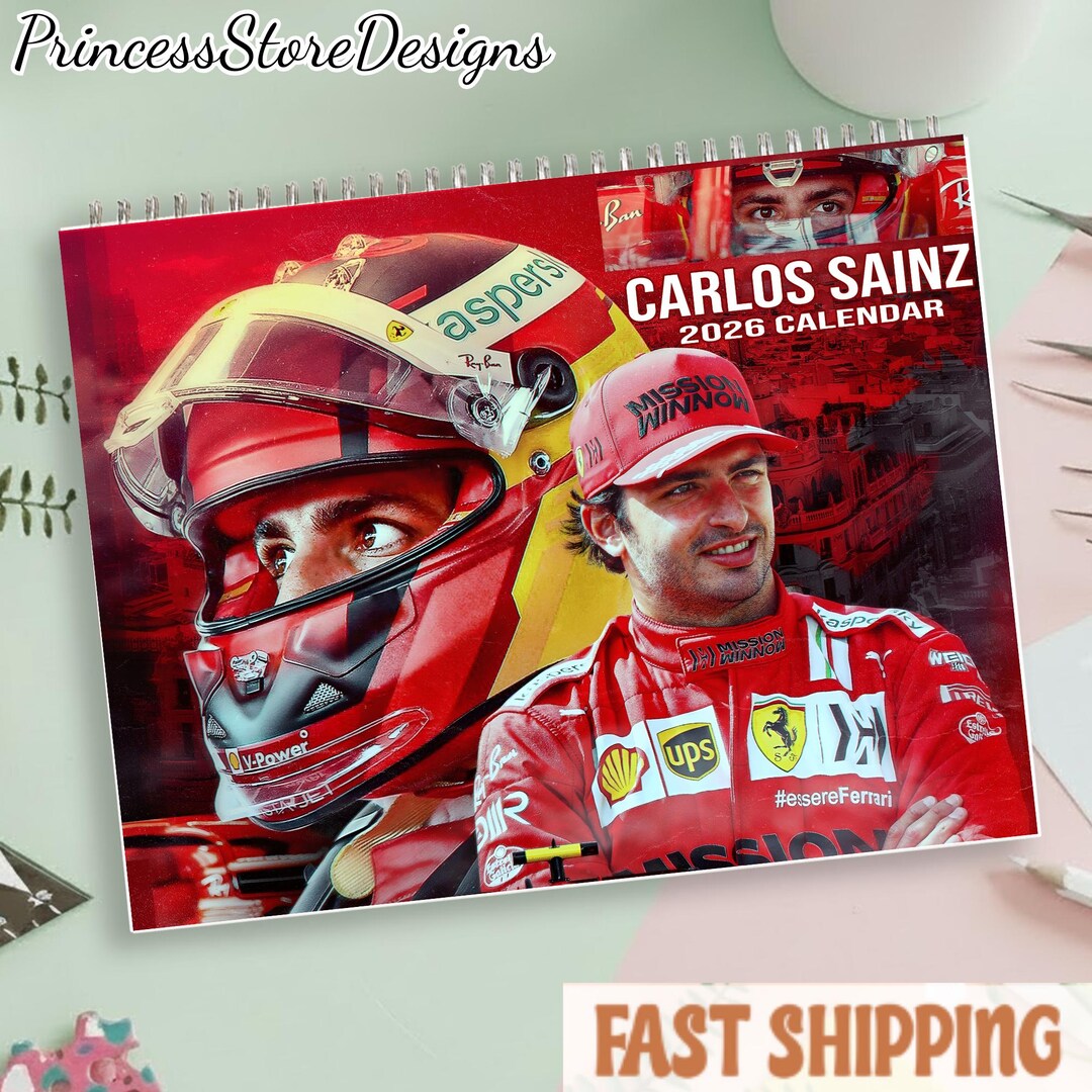 Buy Fast Race Car Calendar 2026, Formula 1 Enthusiast Gift, Unique ...