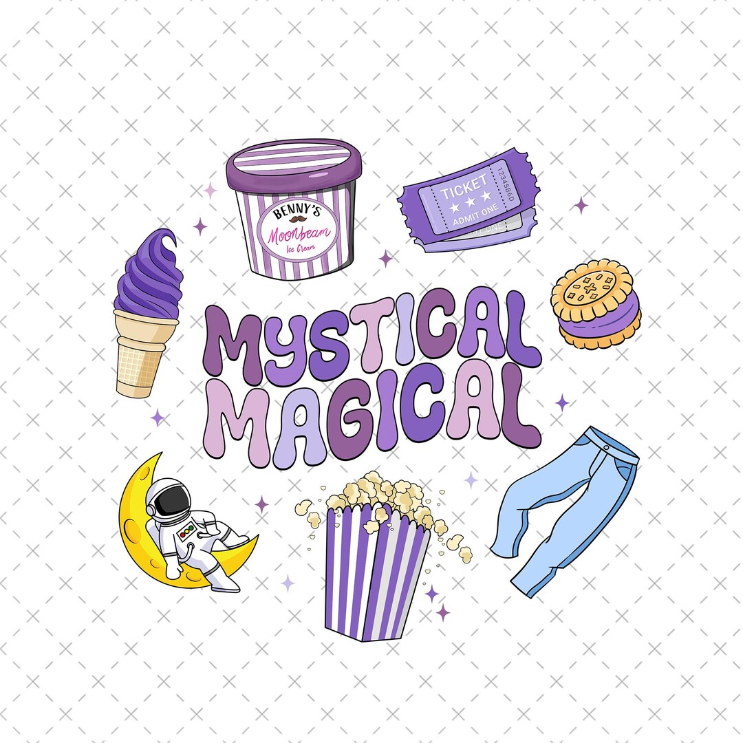 Mystical Magical Moonbeam Ice Cream Png, America Heart Tour Png, Tour ...