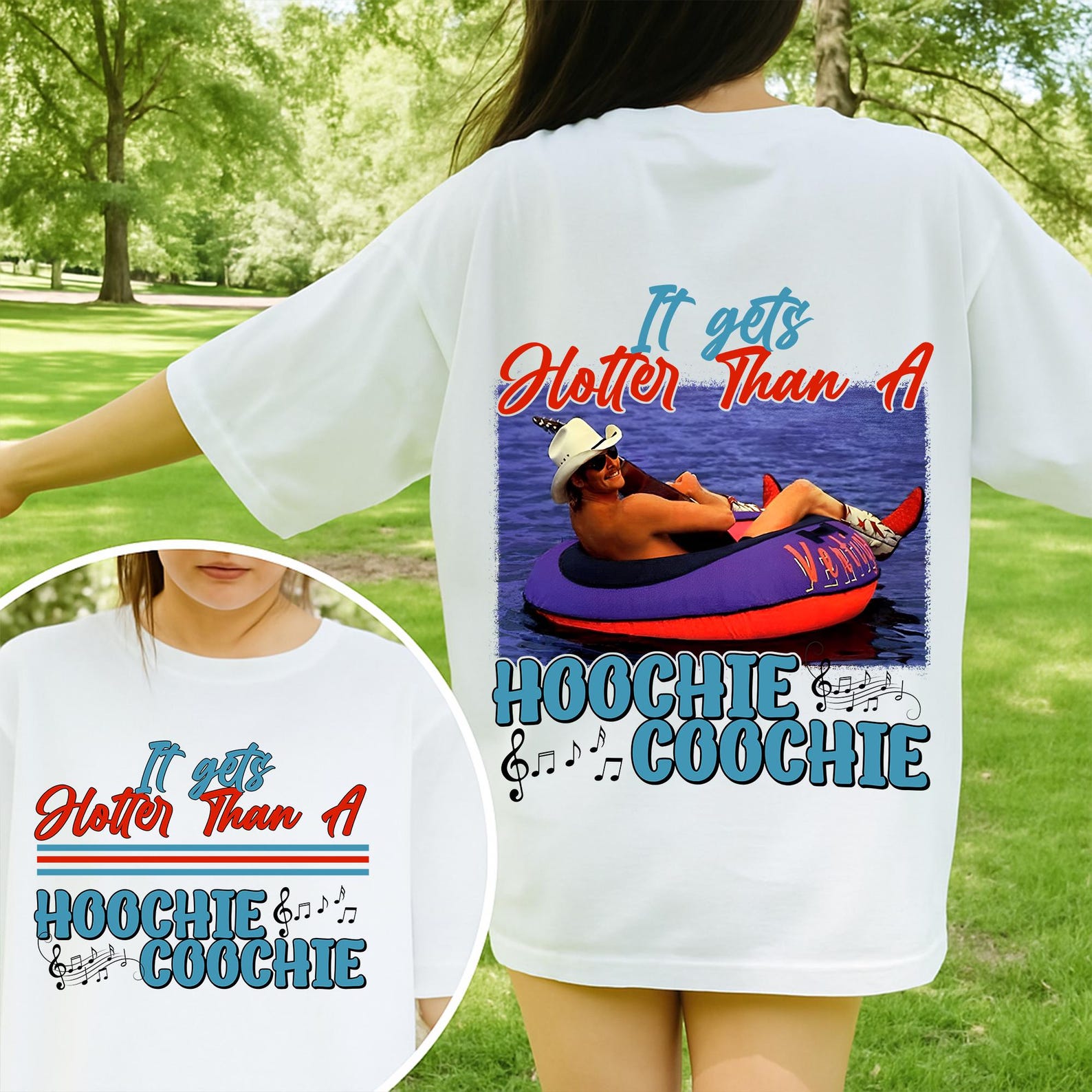 Hotter Than a Hoochie Coochie PNG, Western Sublimation Shirt Design ...