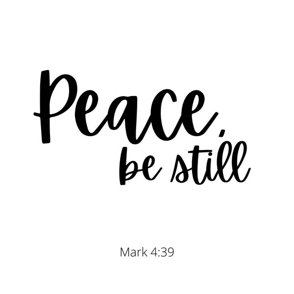 Peace Be Still - Etsy