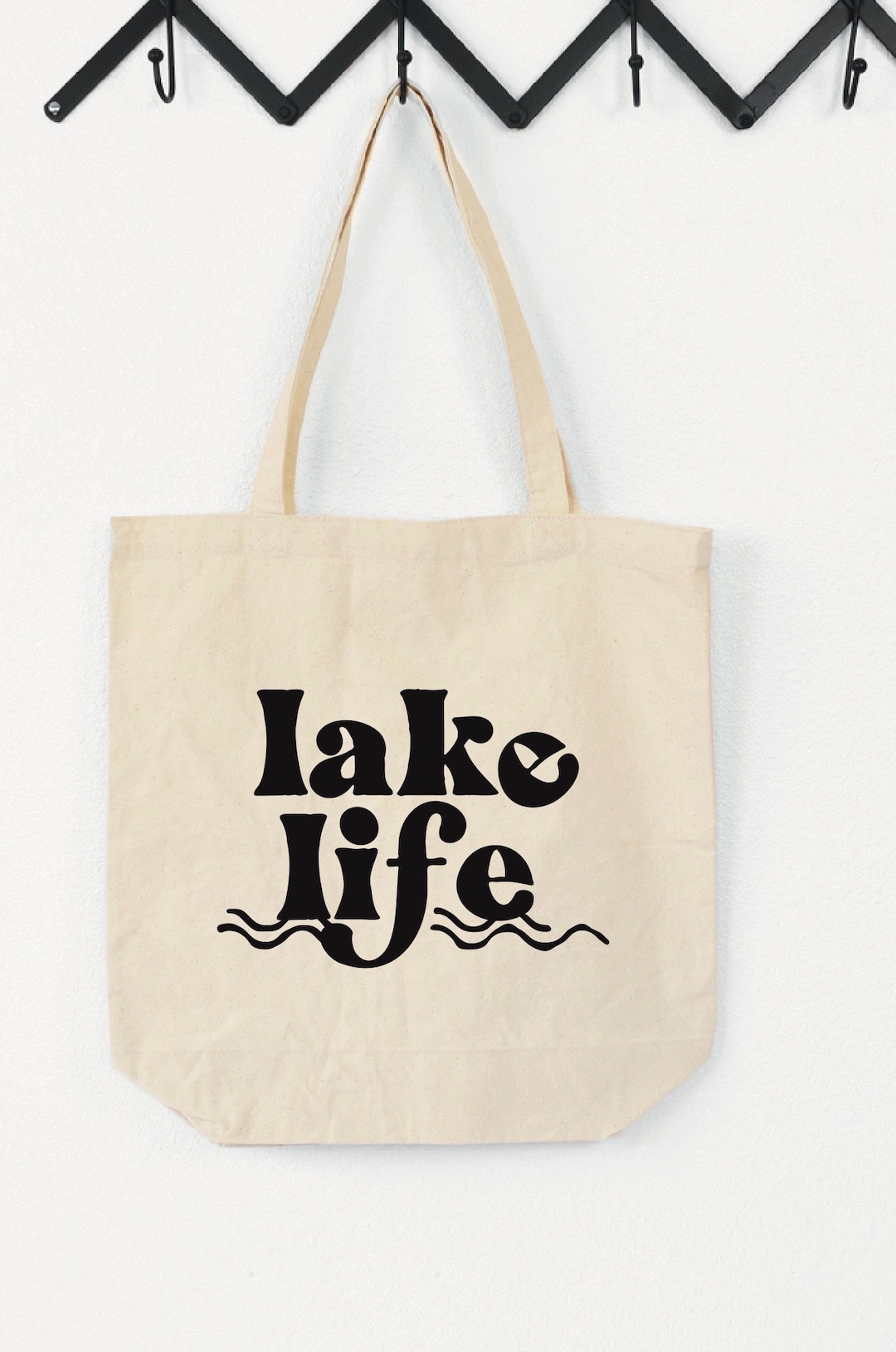 Lake Life Tote Bag Canvas Tote Bag TB-86 - Etsy