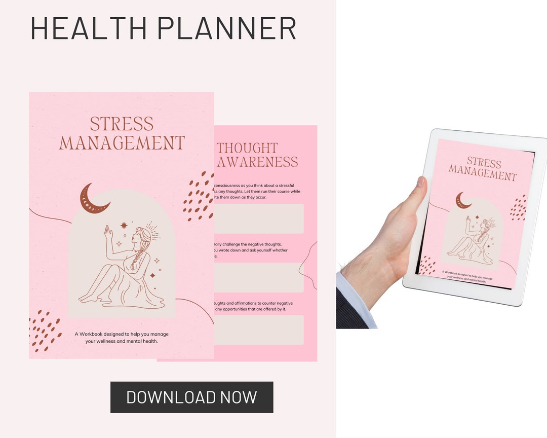 Printable Weekly Health Planner | Digital Health Planner | Downloadable ...