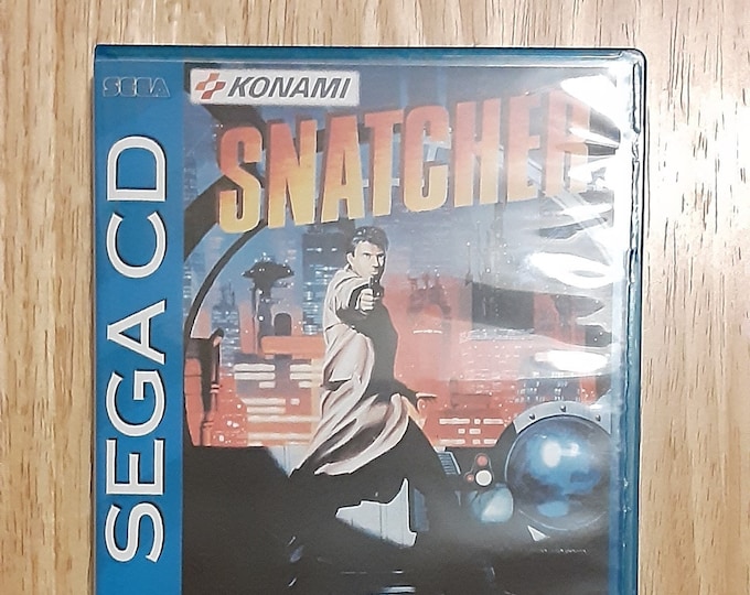 Snatcher for Sega CD Reproduction Includes Game and Case - Etsy