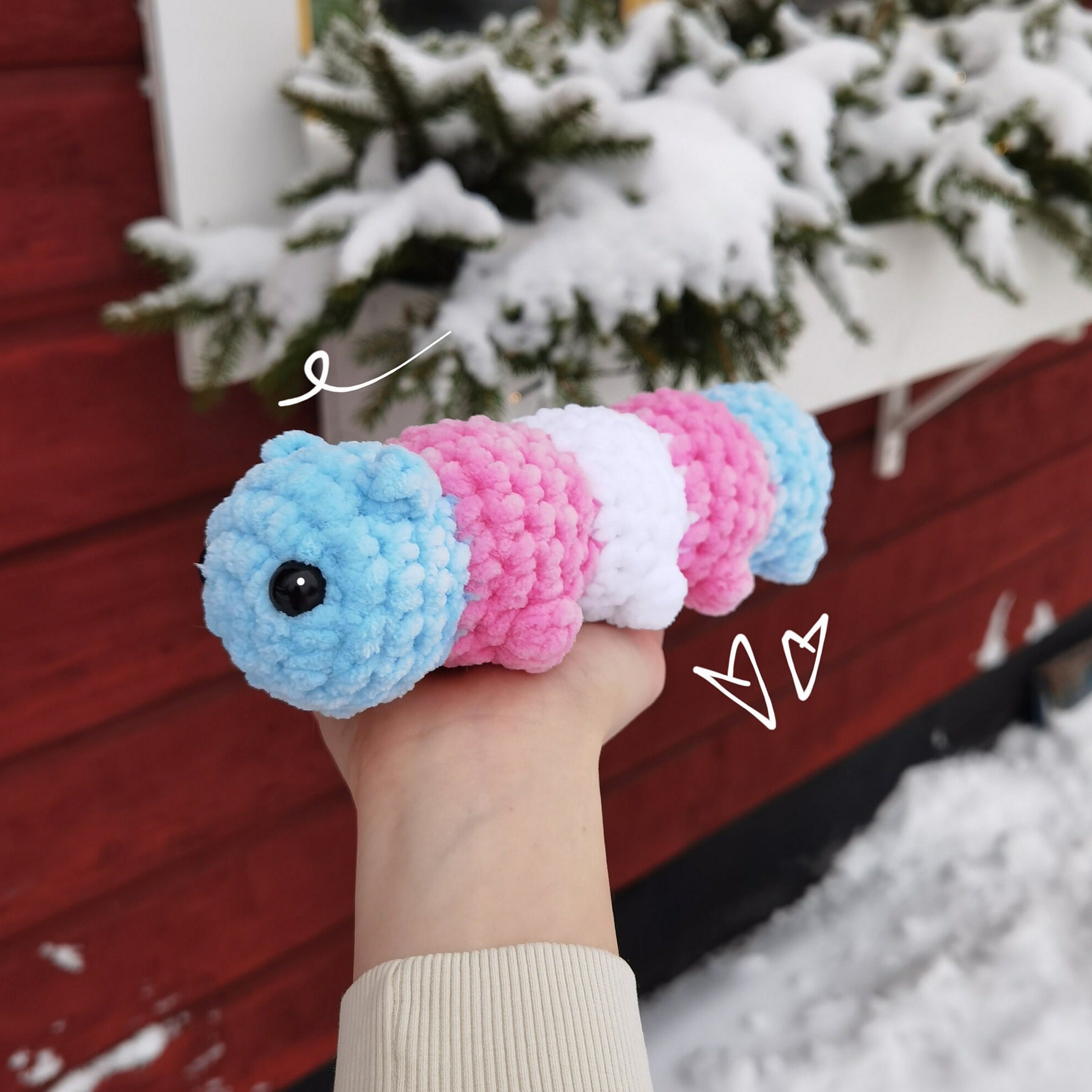 PRIDE Caterpillars Crochet LGBTQ Plushies Handmade Gift Etsy pride-caterpillars-crochet-lgbtq-plushies-handmade-gift-etsy