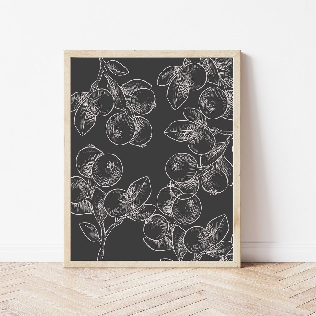 Abstract Botanical Olive Digital Art, Modern Abstract Olives Printable ...