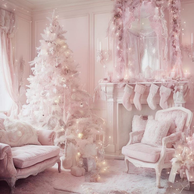 Dreaming of a Pink Christmas - Etsy