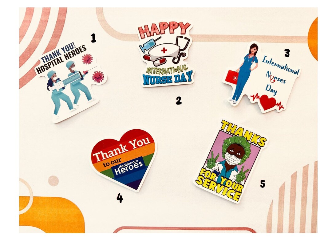Stickers for Nurses Essential Healthcare Workers Stickers - Etsy