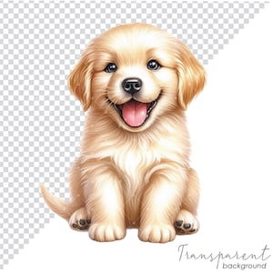 Adorable Dog Breeds Clipart, Watercolor Dog Breeds Illustration Clipart ...