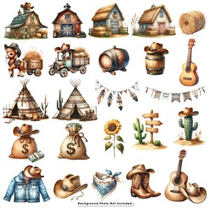 Adorable Little Cowboy Clipart, Watercolor Little Cowboy Illustration ...