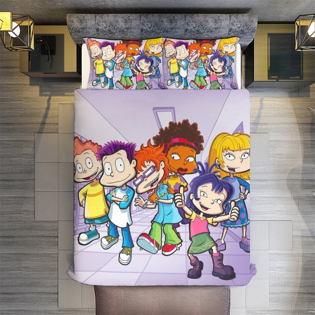 RUGRATS IN PARIS Duvet Cover Pillow Cover Bedding Set Four - Etsy