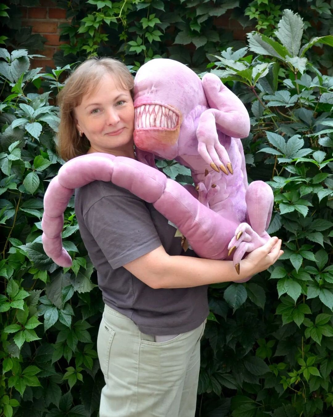 Embryo Alien Xenomorph Romulus Plush Toy Big Size - Etsy