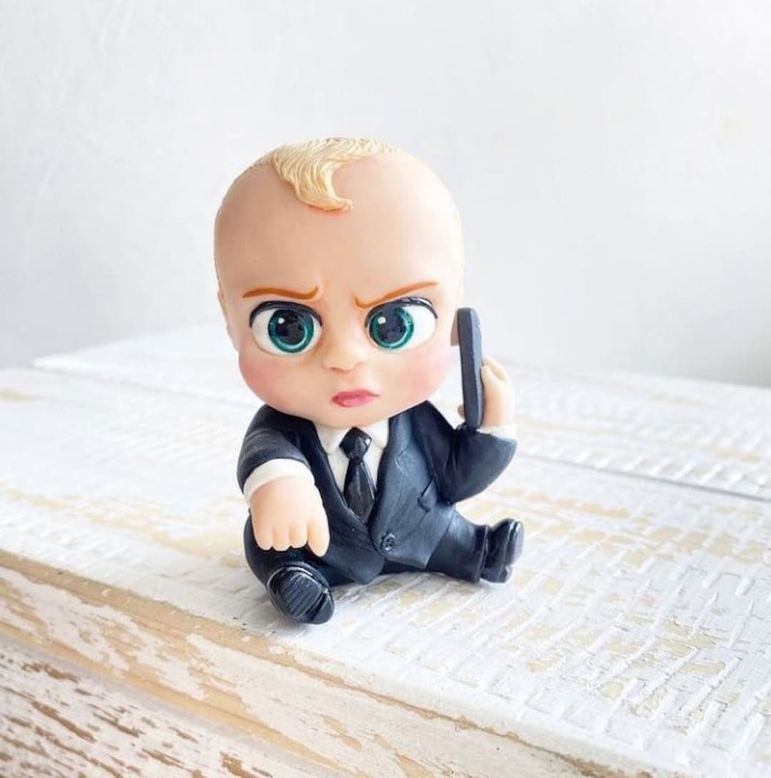 MOLD Boss BABY - Cake Topper - Silicone Mold 3D - Wedding Birthday ...