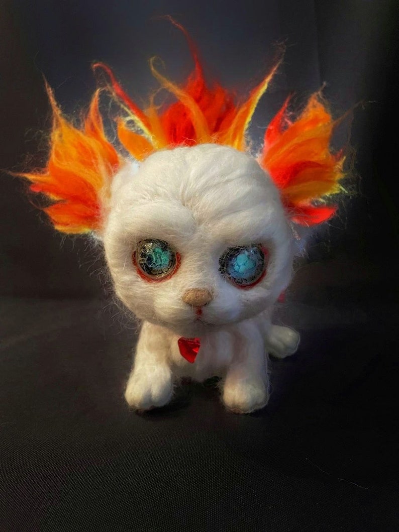 Bavovnyatko a Ghost Animal Fluffy and Restless Born in - Etsy