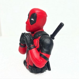 MOLD Deadpool Bust Cake Topper Silicone Mold 3D Wedding Birthday ...