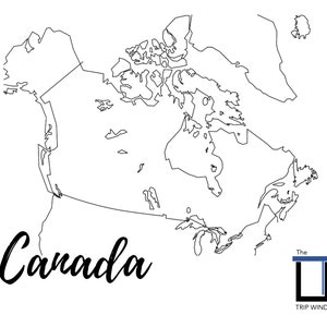Canada Kids Coloring Activity Page Travel Coloring Canada Kids ...