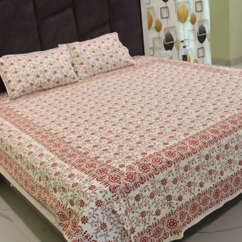 Indian Block Print Bedding Sets - Etsy
