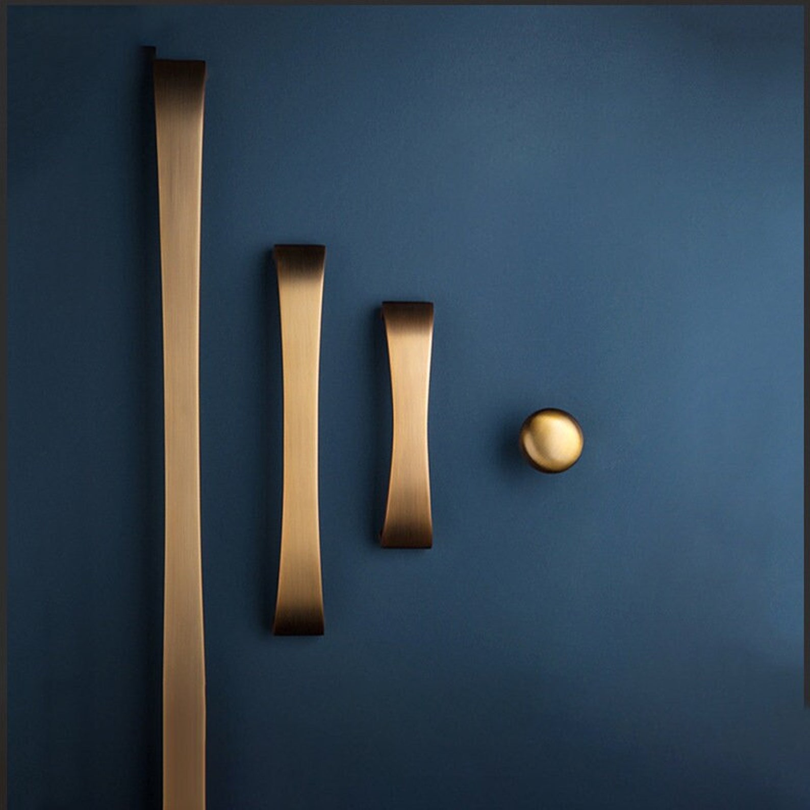 Bronze Kitchen Handles/ Copper Cabinet Door Handles /wardrobe - Etsy