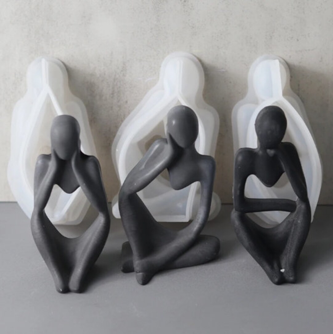 3d Human Body Silicone Mold Aromatherapy Plaster Meditation - Etsy