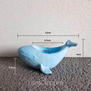 3D Shark Silicone Mold, Maritime Whale, Candle Bowl, Candle Box, Candle ...