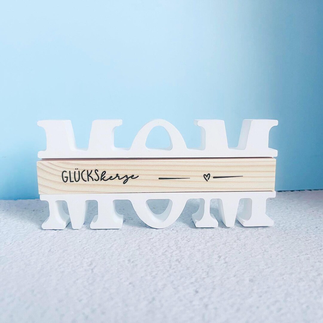 Silicone Mold MOM, Fit for Wooden Bar, Wooden Block, Casting Mold MOM ...