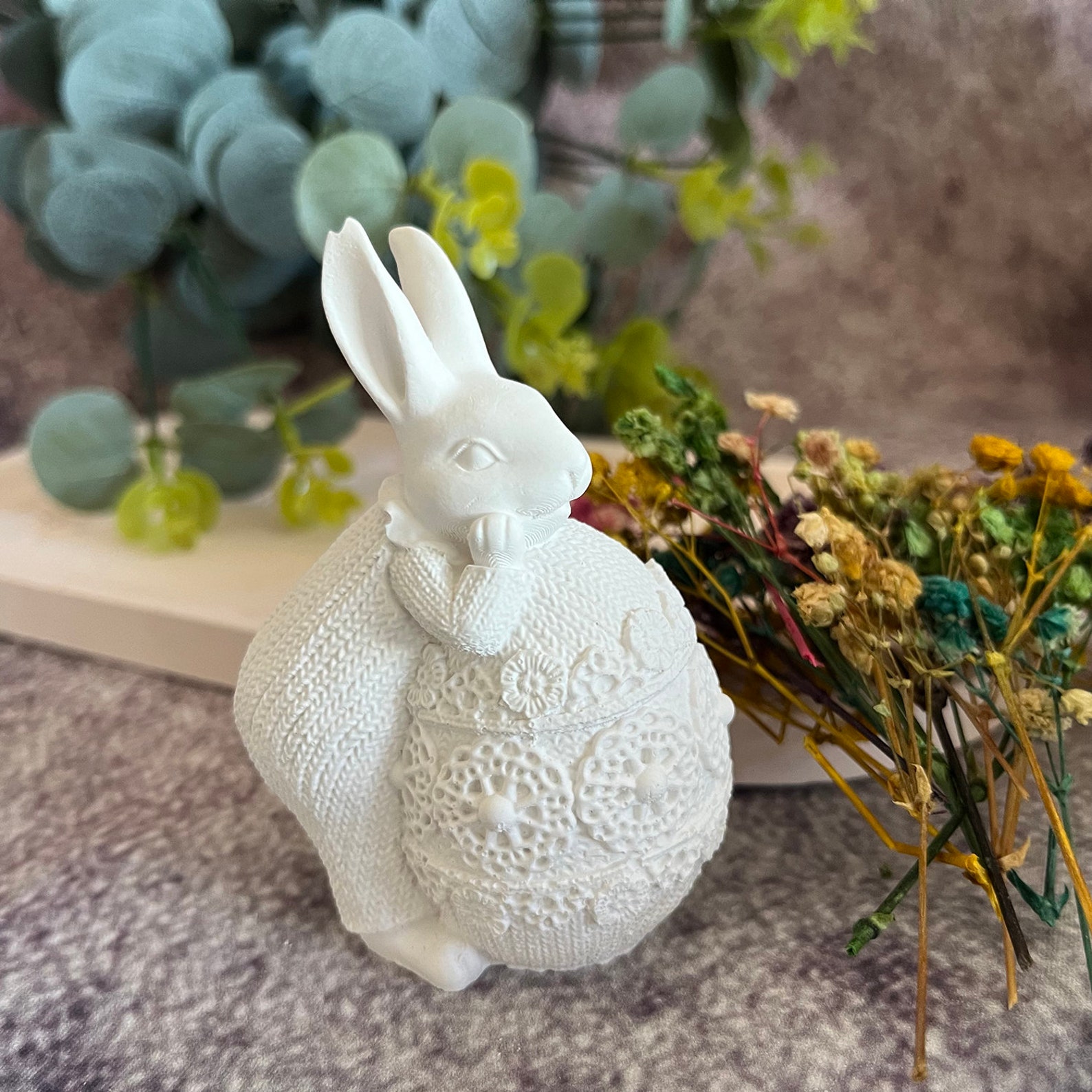 A Pair of Rabbits Silicone Mold Rabbit Mold Bunny Rabbit Mold Rabbit ...