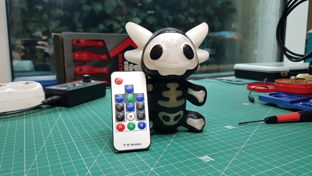 Aksolotl Minecraft Character Rgb Light - Etsy