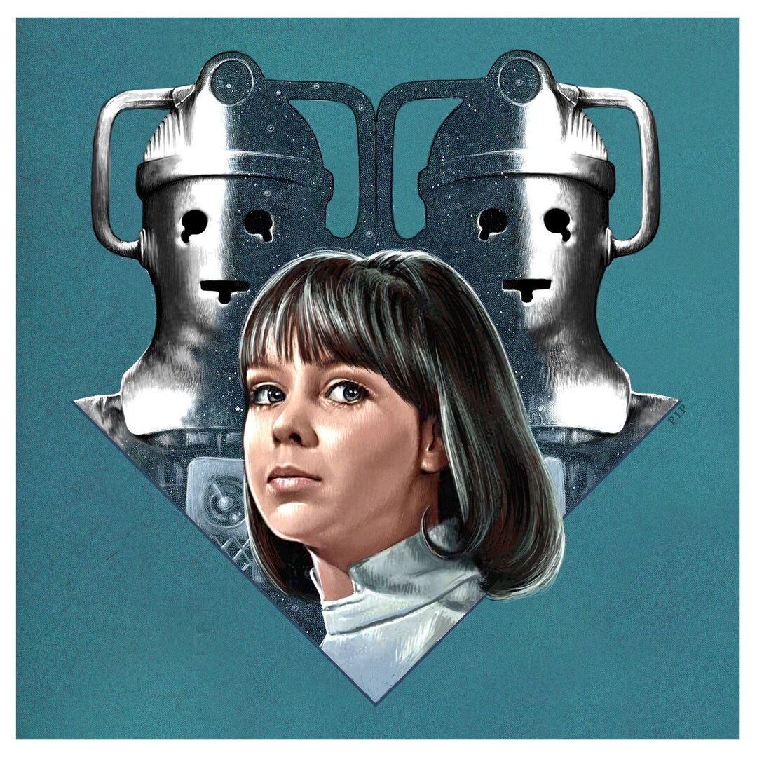 Doctor Who Print the Wheel in Space 148mm Square - Etsy