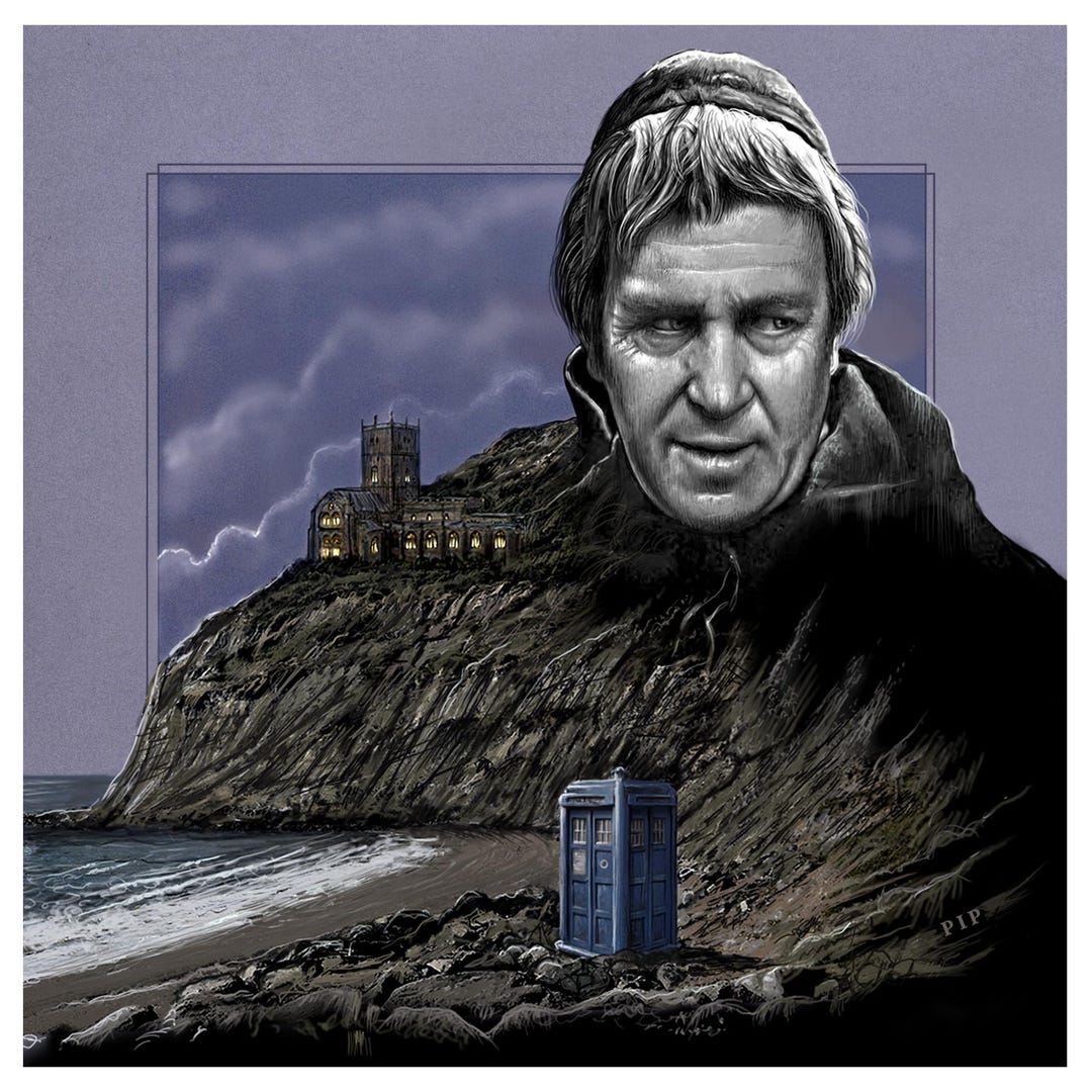 Doctor Who Print - the Time Meddler | 148mm Square | 1st Doctor ...
