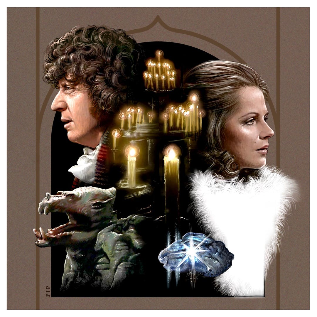 Doctor Who Print - the Ribos Operation | 148mm Square | 4th Doctor ...