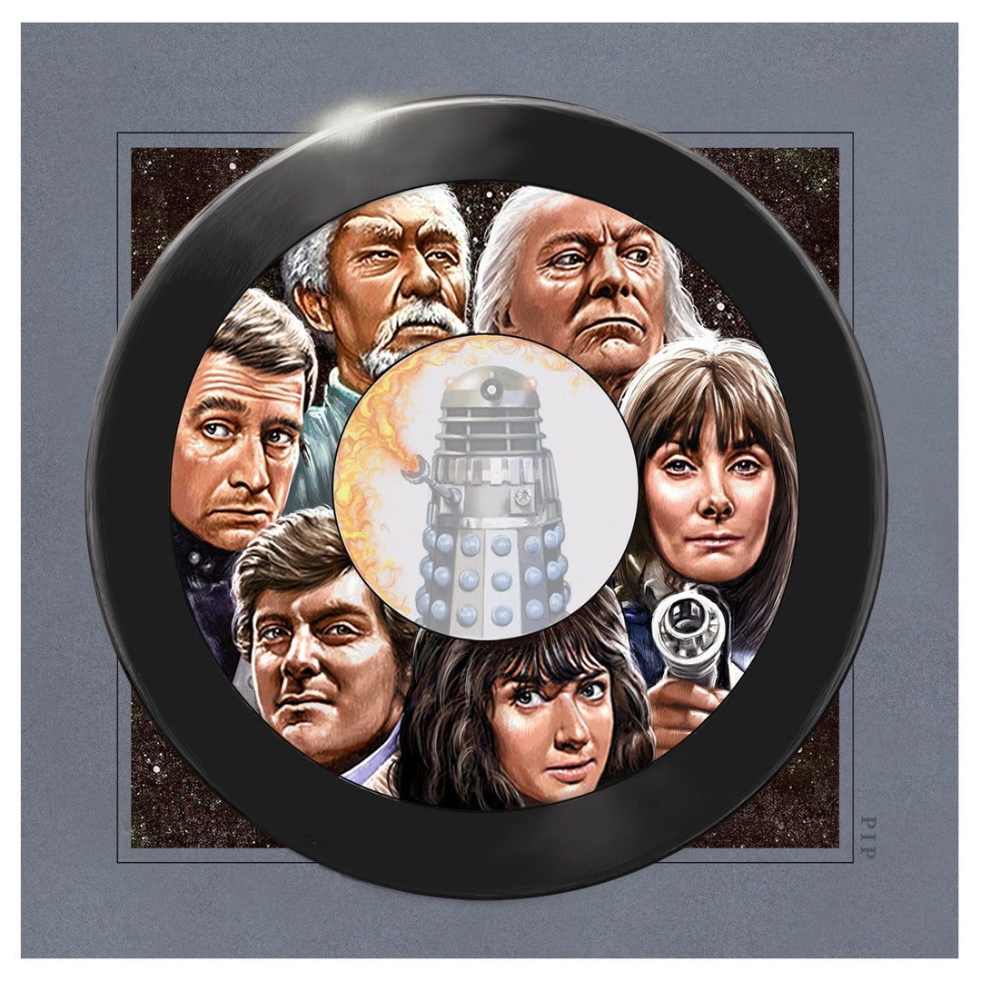 Doctor Who Print the Daleks' Master Plan 148mm Square - Etsy