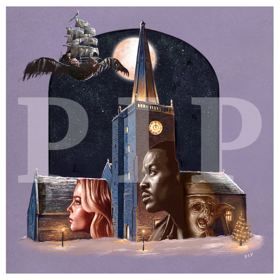 Doctor Who Print - the Church on Ruby Road | 148mm Square | 15th Doctor ...