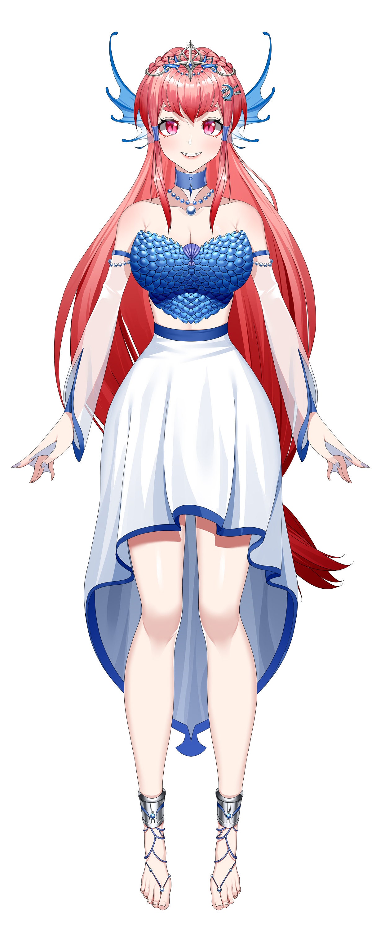 LIVE2D Model, Vtuber, Custom Commission, Character Design, Rigging ...