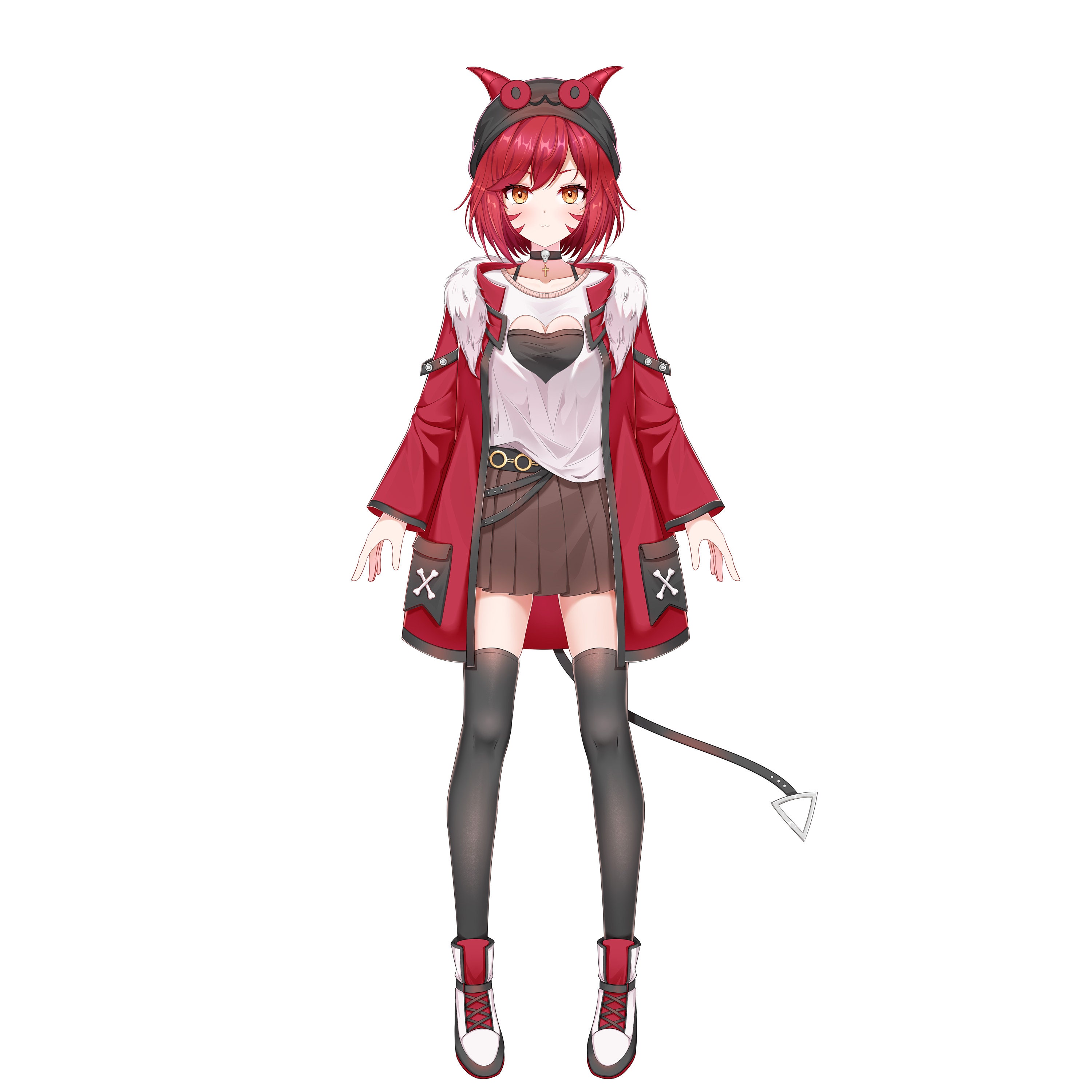 LIVE2D Model, Vtuber, Custom Commission, Character Design, Rigging ...