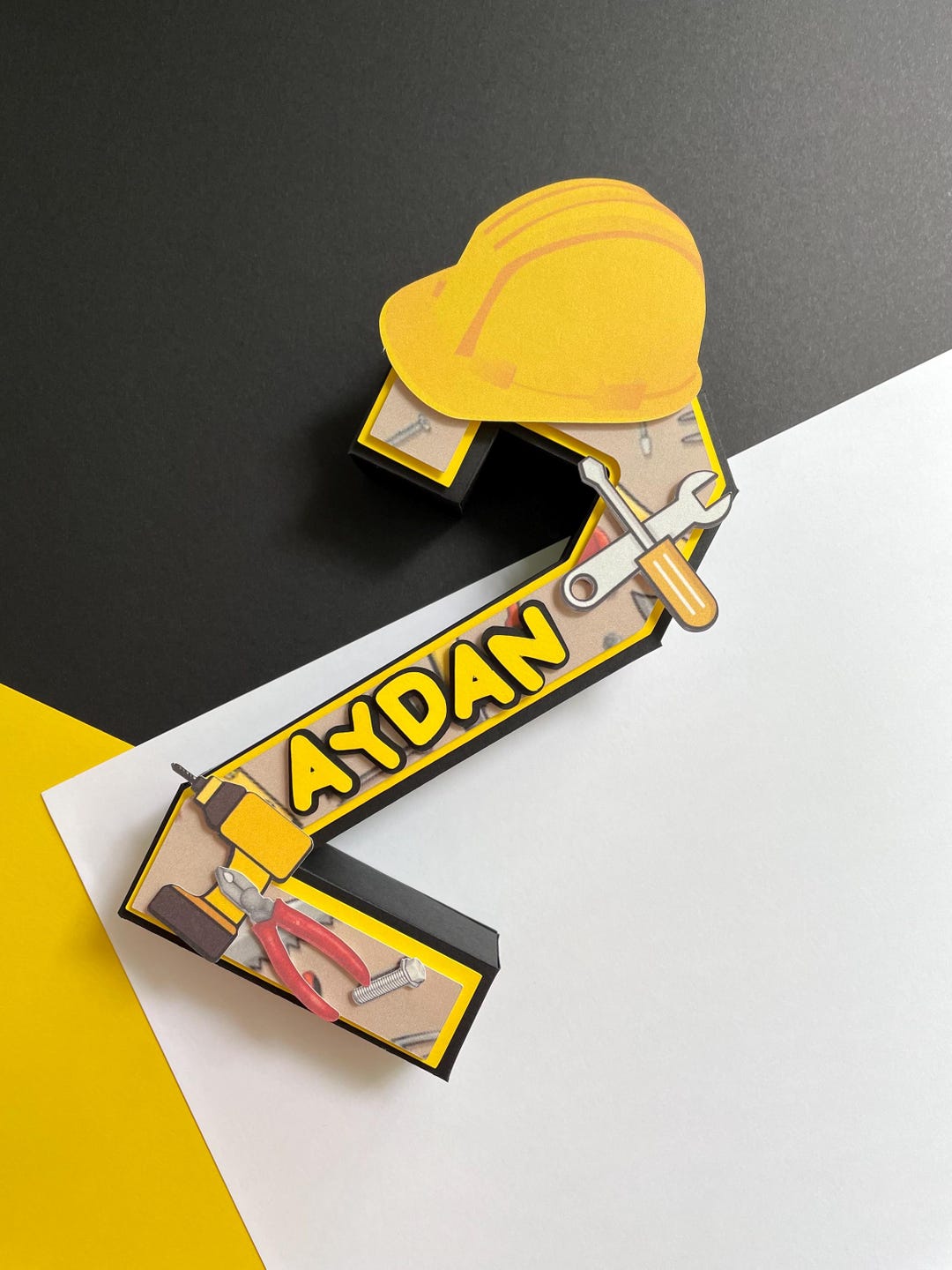 Handyman 3D, Handyman Birthday Party, Builder Birthday, Handyman Tools ...
