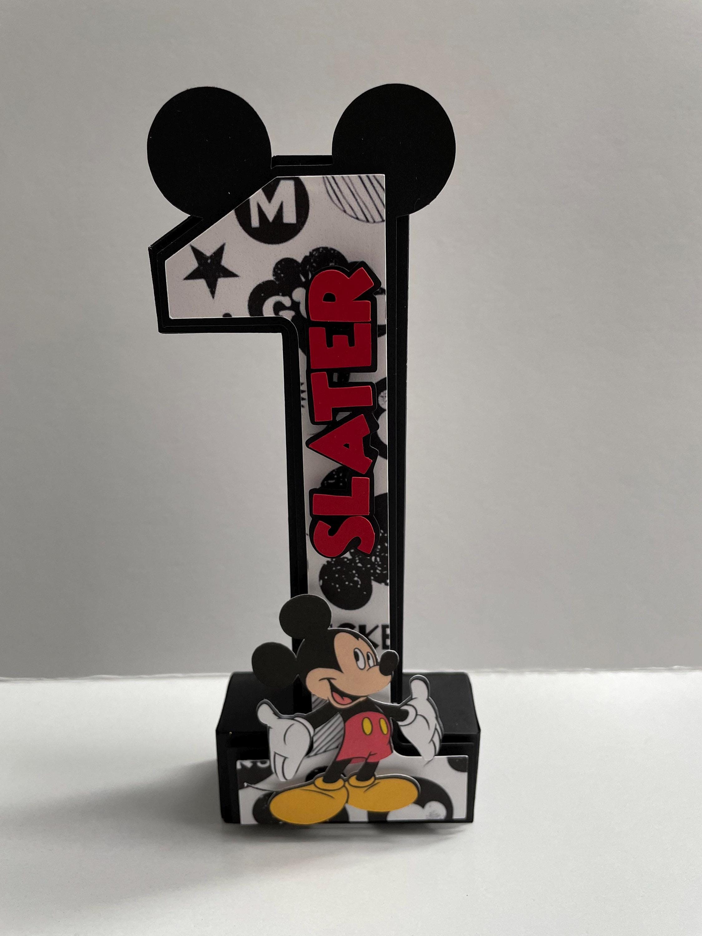 Mickey Mouse 3D Letters, Mickey Party Supplies, Mickey 3D Letter ...