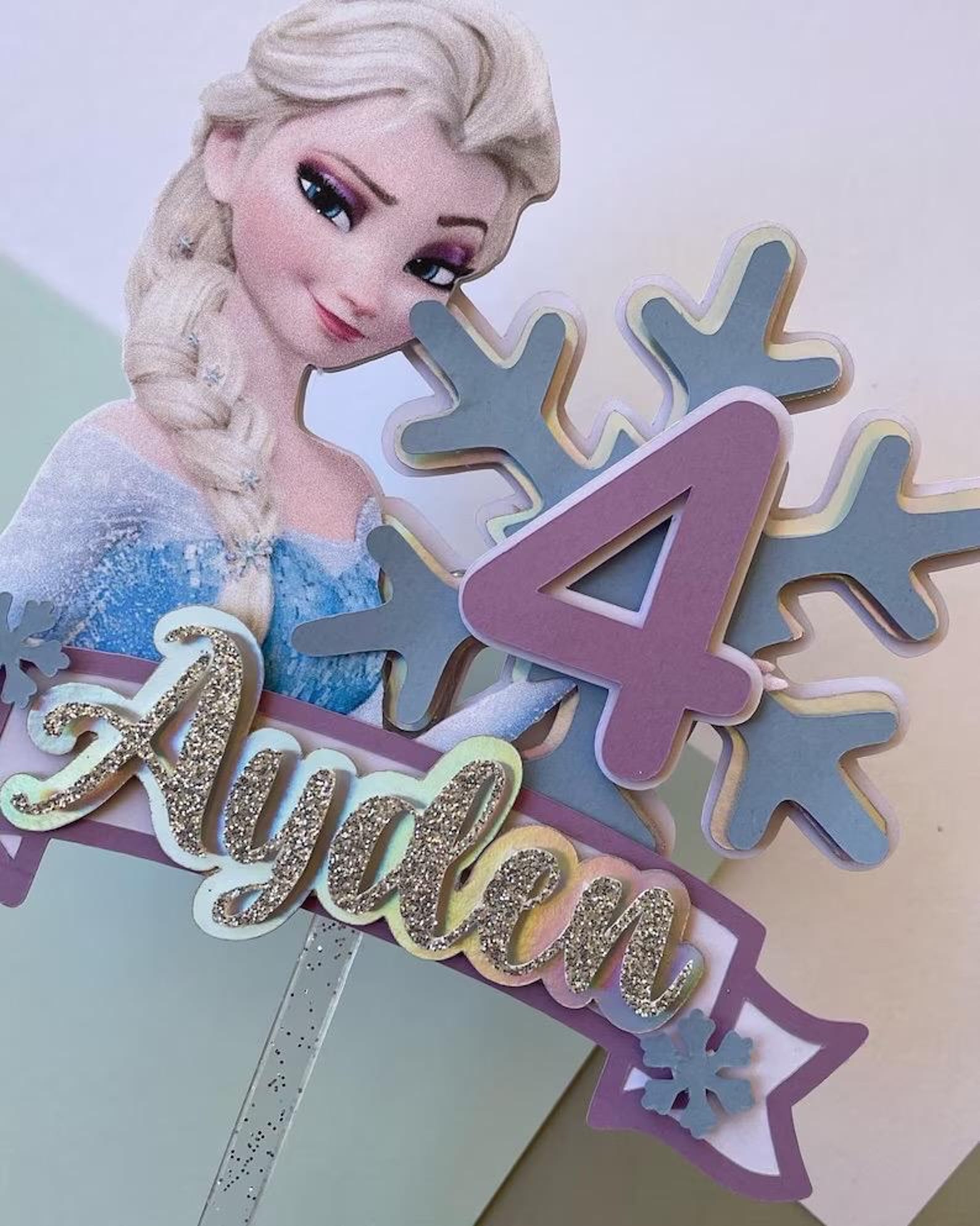 Frozen Cake Topper, Elsa Cake Topper, Olaf Cake Topper, Frozen Party ...