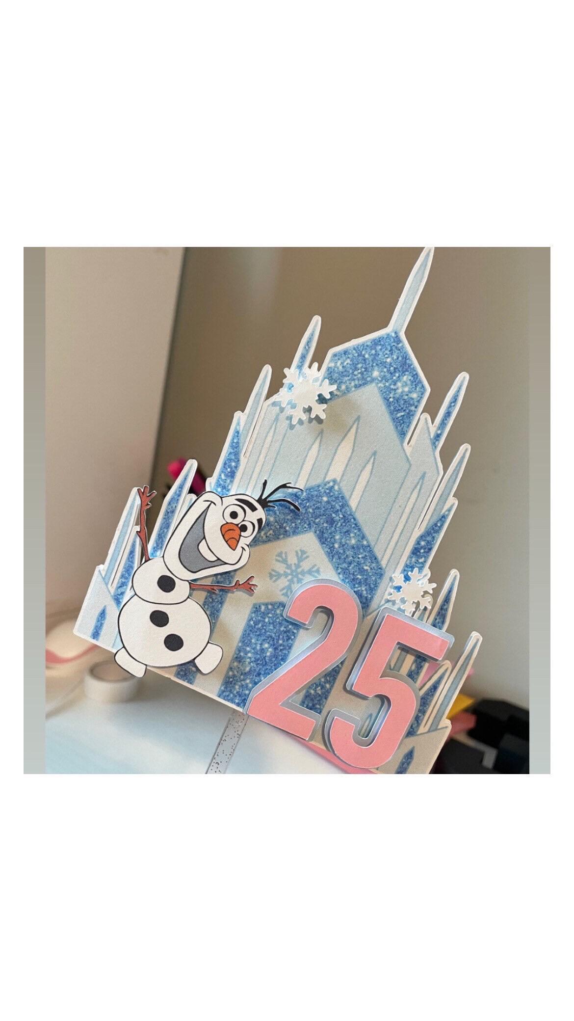 Frozen Cake Topper, Olaf Cake Topper, Frozen Party, Frozen Party Theme ...