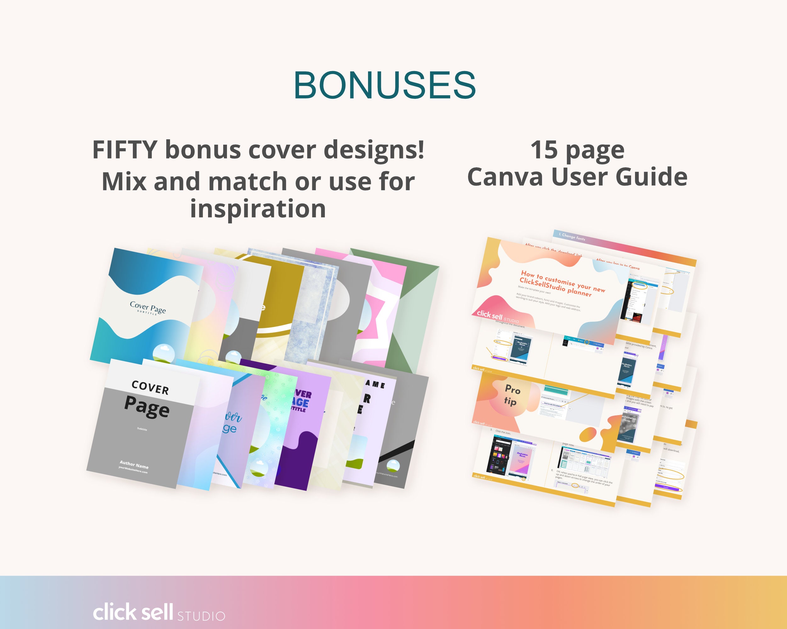 Notes Pages Pack Editable Canva Template Commercial Use A4 / US Letter ...