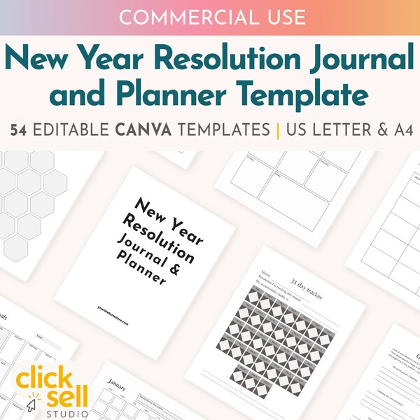 New Years Resolution - Etsy