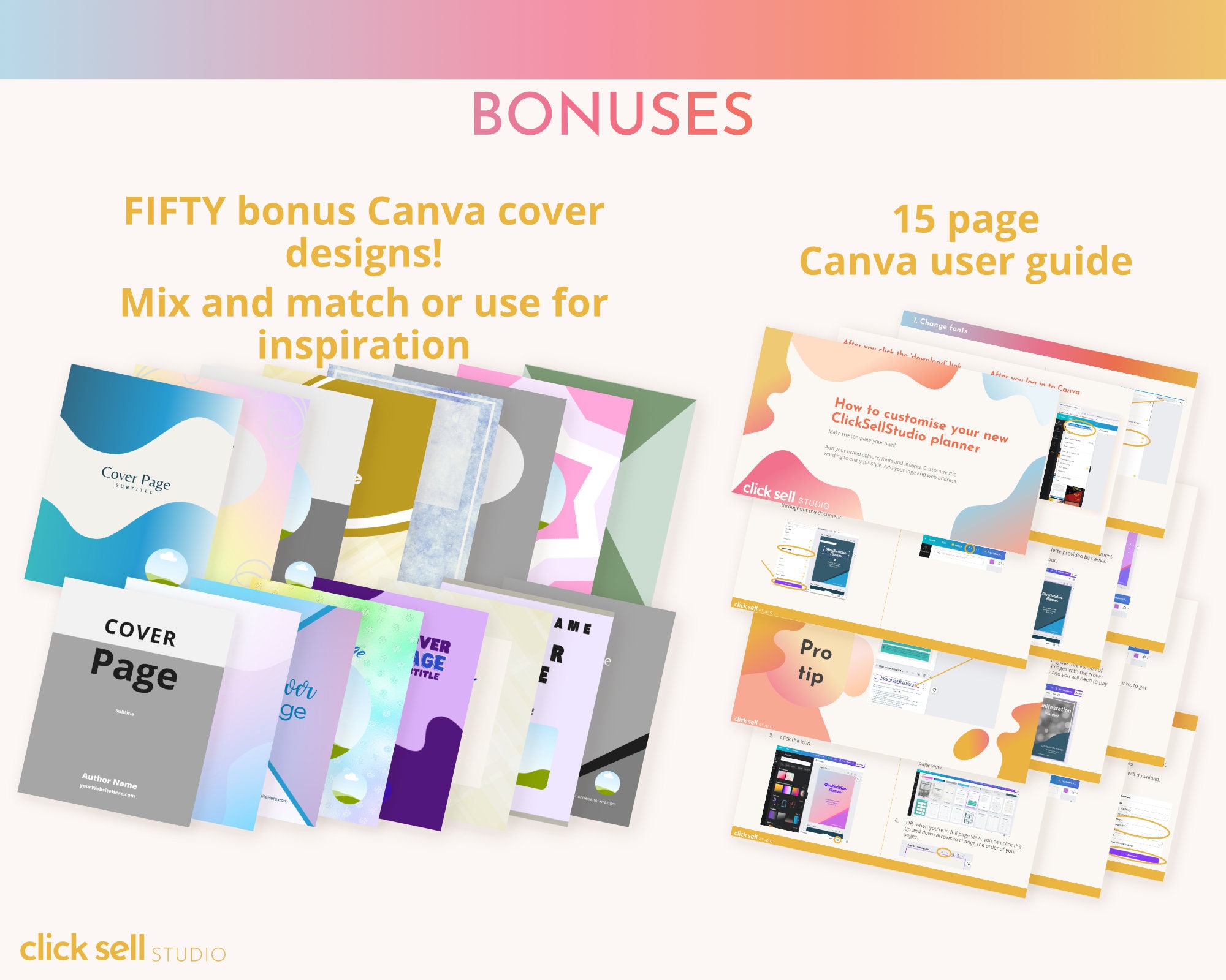 Pet Planner Editable Canva Template Commercial Use Instant Digital ...