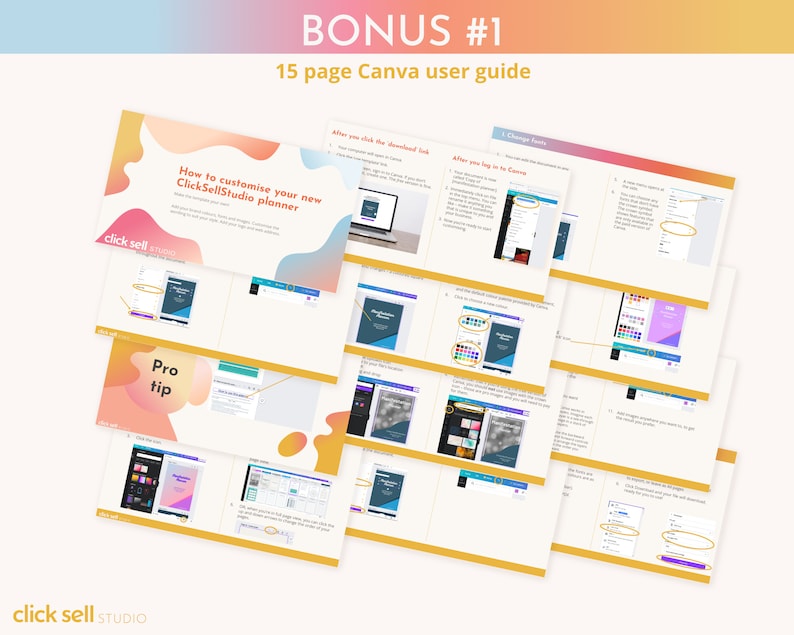 Wheel of Life Editable Canva Template Bundle Commercial Use PLR Fully ...