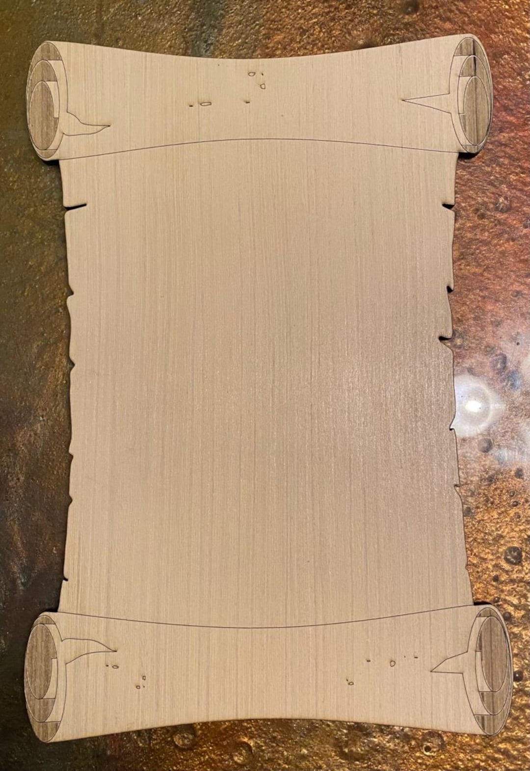 Wooden Wall Decor, Scroll, Laser Engraved Blanks. Scroll Work, Sign ...