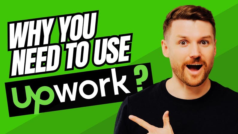 Canva Customizable Template for Upwork Youtube Thumbnail - Etsy