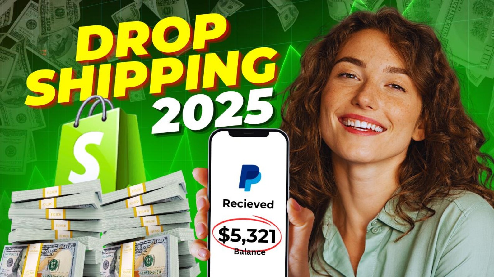 Canva Customizable Template for Shopify Youtube Thumbnail #23 - Etsy