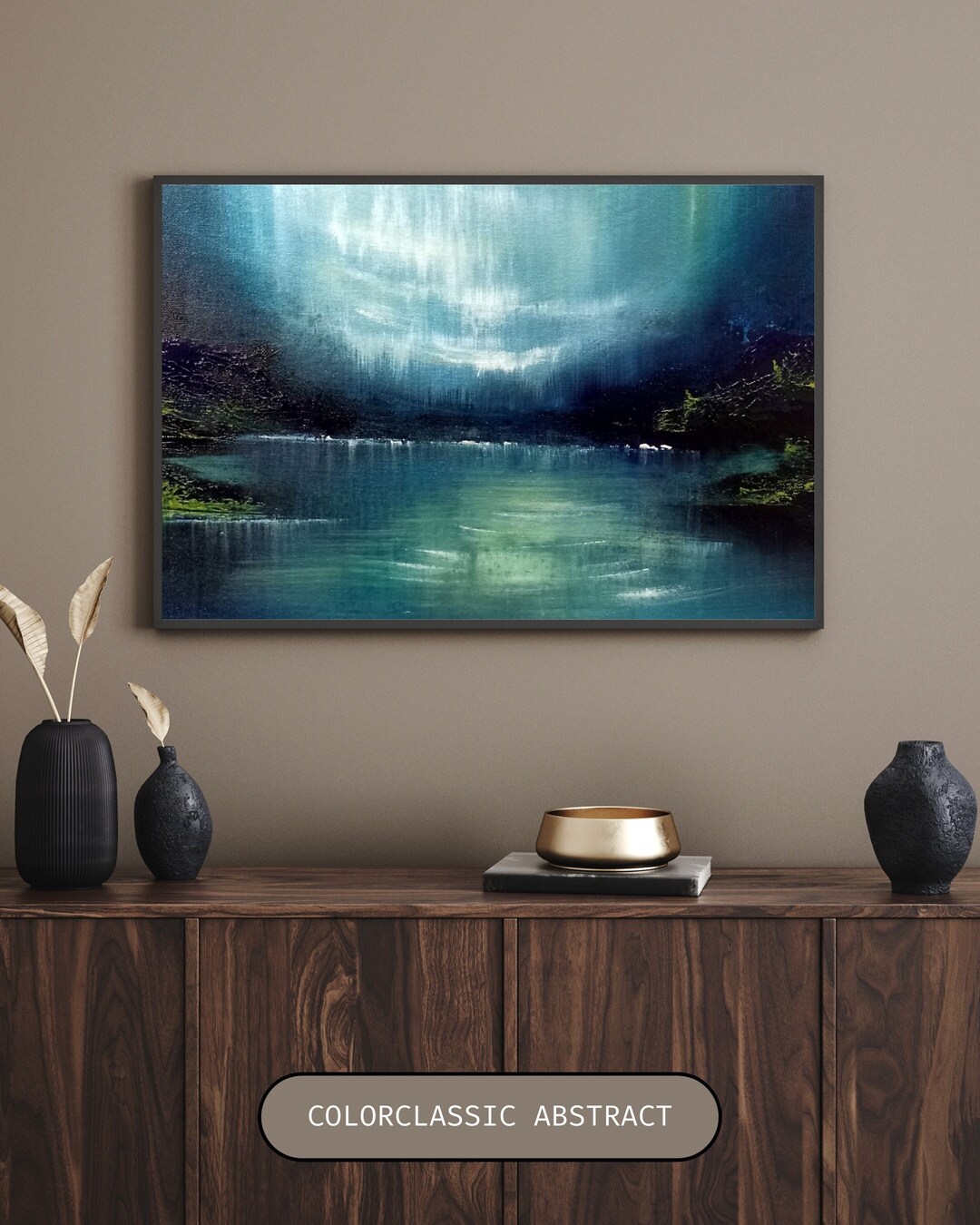 Auroa Light Original Large Abstract Art • Modern Textured Painting ...
