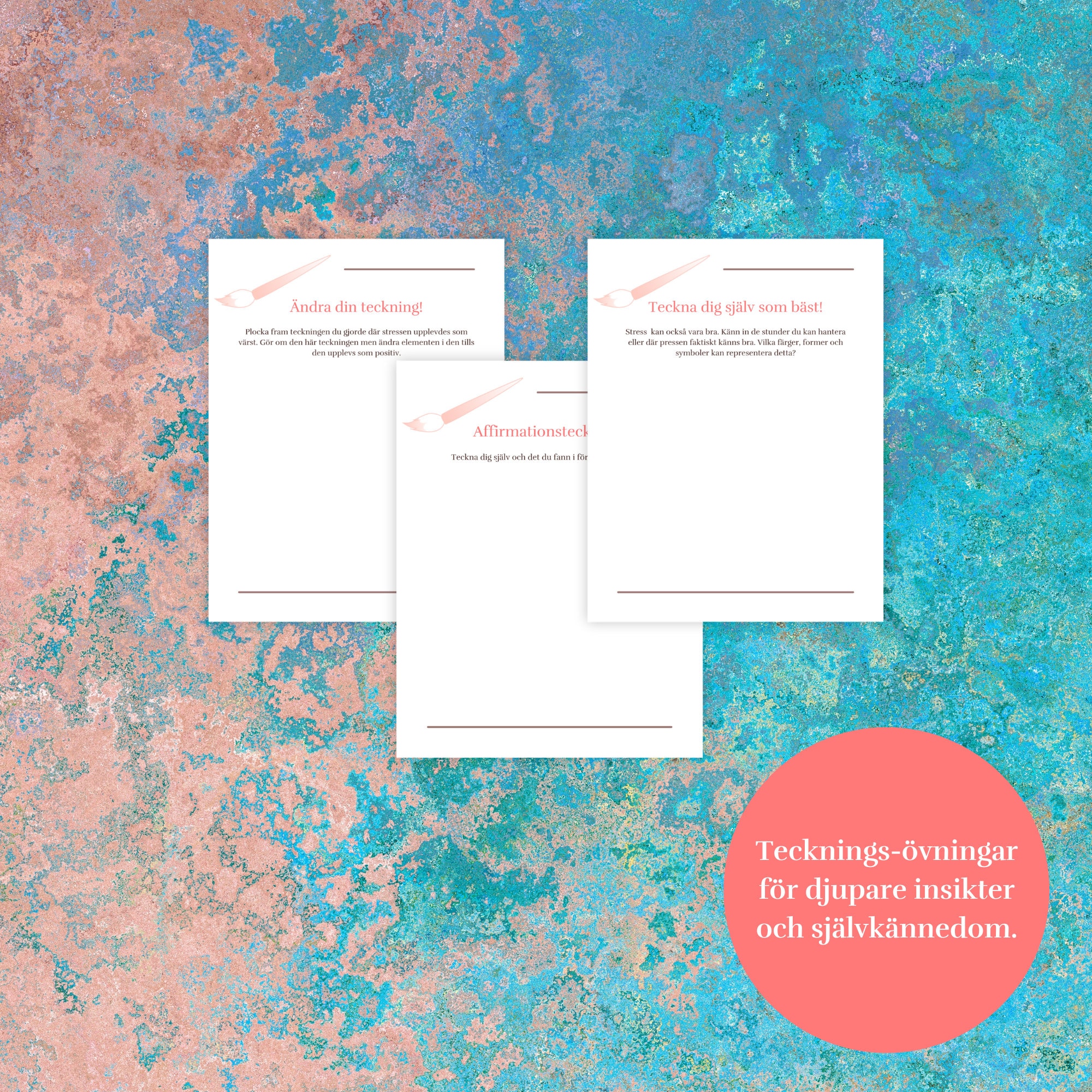 Stresshantering, Nedladdningsbar Workbook För Mentalt Välbefinnande ...